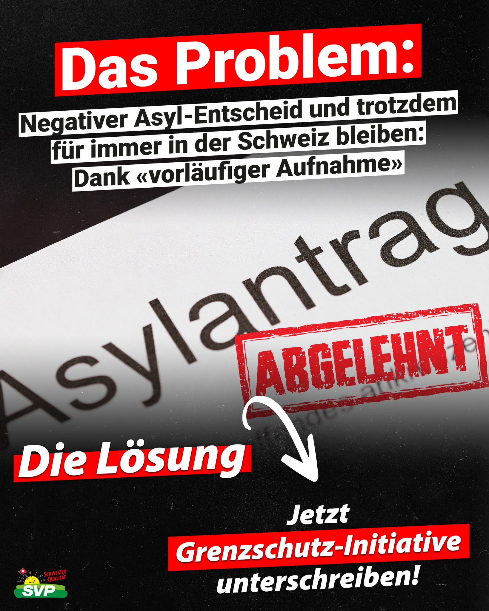 Grenzschutz-Initiative – Jetzt unterstützen!